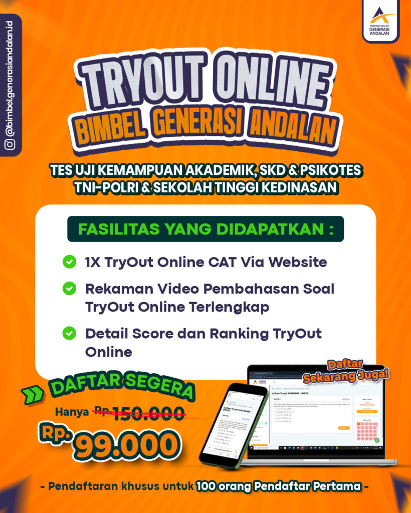 Bimbel Online Generasi Andalan – Generasi Andalan